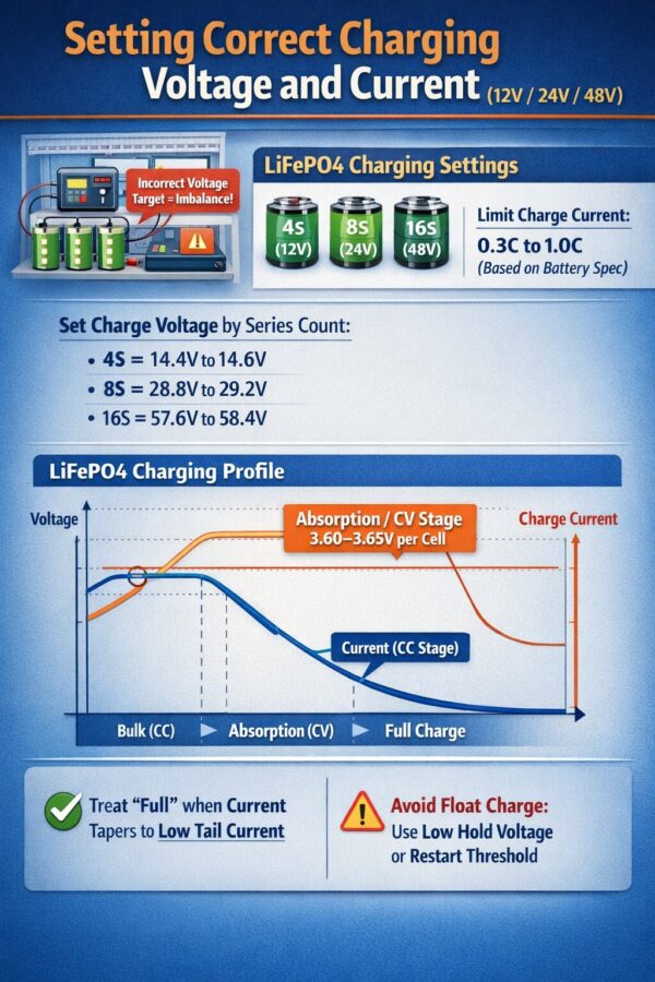 Charging LiFePO4 Battery: Step-by-Step Safe Guide